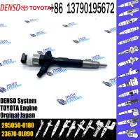 China original 2KD fuel injector 295050-0520 23670-0L090 236700L090 295050-0460 for brand new injector 23670-30400 295050-0180 for sale