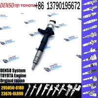 China original 2KD fuel injector 295050-0520 23670-0L090 236700L090 295050-0460 for brand new injector 23670-30400 295050-0180 for sale
