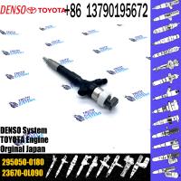 China original 2KD fuel injector 295050-0520 23670-0L090 236700L090 295050-0460 for brand new injector 23670-30400 295050-0180 for sale