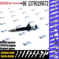 China original 2KD fuel injector 295050-0520 23670-0L090 236700L090 295050-0460 for brand new injector 23670-30400 295050-0180 for sale