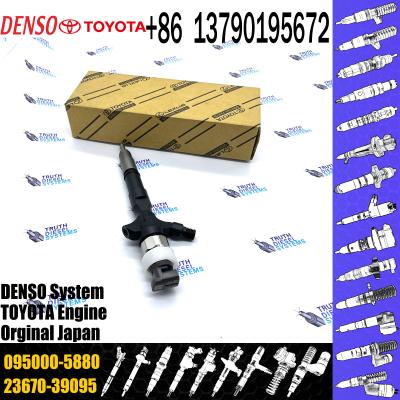 China Genuine and New diesel engine fuel injector 23670-30050 for 1KD Common Rail Injector 095000-5881 095000-588 095000-5880 for sale