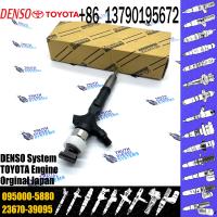 China Genuine and New diesel engine fuel injector 23670-30050 for 1KD Common Rail Injector 095000-5881 095000-588 095000-5880 for sale