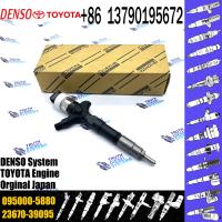 China Genuine and New diesel engine fuel injector 23670-30050 for 1KD Common Rail Injector 095000-5881 095000-588 095000-5880 for sale