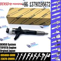 China Genuine and New diesel engine fuel injector 23670-30050 for 1KD Common Rail Injector 095000-5881 095000-588 095000-5880 for sale