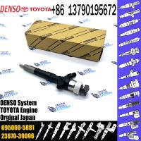 China 095000-5880 100% high quality new common rail injector 23670-30050,23670-39095,23670-39096,095000-5881 for 2KD-FTV for sale