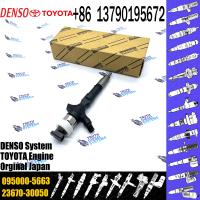 China Good Quality Diesel Engine Parts 23670-30050 Common Rail Fuel Injector Assembly 095000-5663 for sale