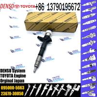 China Good Quality Diesel Engine Parts 23670-30050 Common Rail Fuel Injector Assembly 095000-5663 for sale