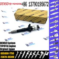 China Fuel Injector 095000-8740 095000-7761 095000-7750 For 23670-0L010 23670-30300, 23670-39275 for sale