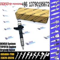 China 23670-30280 095000-7780 9709500-778 To Yota Hilux Prado 1KD-FTV Injector Diesel Fuel Injectors Den So Common Rail Injector for sale