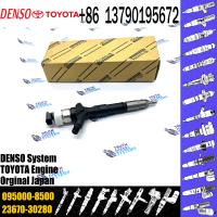 China Common Rail Fuel Injector 23670-30280 095000-8500 For Denso Hilux Hiace Land Cruiser TOYOTA VIGO 1KD 2KD for sale