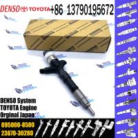 China Common Rail Fuel Injector 23670-30280 095000-8500 For Denso Hilux Hiace Land Cruiser TOYOTA VIGO 1KD 2KD for sale