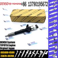 China Common Rail Fuel Injector 23670-30280 095000-8500 For Denso Hilux Hiace Land Cruiser TOYOTA VIGO 1KD 2KD for sale