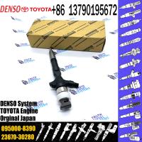 China Construction Machinery Diesel Fuel Injector Nozzle 23670-30280 Common Rail Injector 095000-8390 for sale