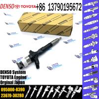 China Construction Machinery Diesel Fuel Injector Nozzle 23670-30280 Common Rail Injector 095000-8390 for sale