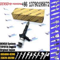 China Construction Machinery Diesel Fuel Injector Nozzle 23670-30280 Common Rail Injector 095000-8390 for sale