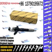 China 23670-0L010 Diesel Fuel Injector For 095000-5520 For 0950005520 TOYOTA HILUX 2KD-FTV for sale