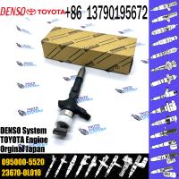 China 23670-0L010 Diesel Fuel Injector For 095000-5520 For 0950005520 TOYOTA HILUX 2KD-FTV for sale