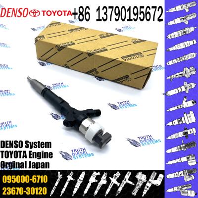 China Common Fuel Injector 23670-30120 2367030120 095000-6630 095000-6710 for sale