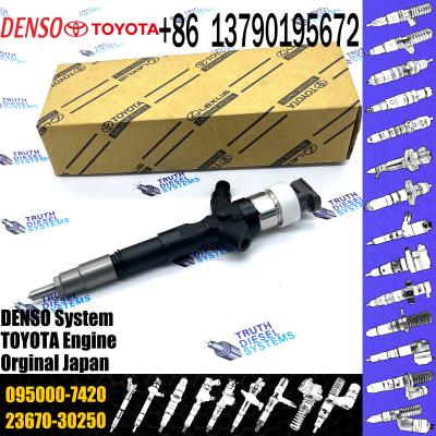 China 095000-7420 0950007420 7420 Common Rail Diesel Injection Nozzle 23670-30310 23670-39285 23670-30150 For  Toyota 2.5 for sale