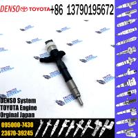 China 23670-39245 095000-7430 With Injector Nozzles Diesel Injectors And Diesel Common Rail Fuel Injector for sale