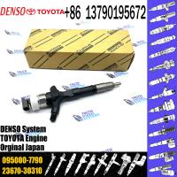 China Original Injector DCRI107800, 095000-7800, 095000-7790 For Part Number 23670-30150, 23670-30250, 23670-30310 for sale