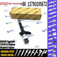 China Diesel Fuel Common Rail Injector 23670-30130 095000-6720 For 1KD 2KD Engine for sale