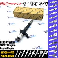 China Diesel Fuel Common Rail Injector 23670-30130 095000-6720 For 1KD 2KD Engine for sale