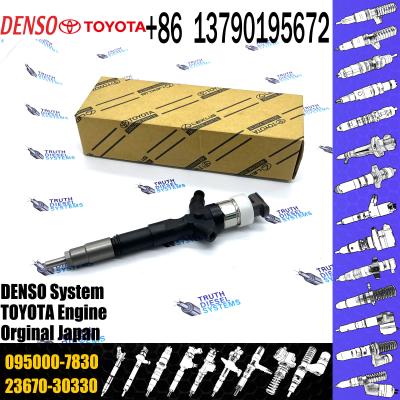 China 23670-30330 For  Engine Parts Diesel Common Rail Fuel Injector 095000-7830 for sale