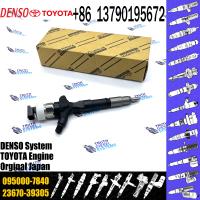 China Common Rail Diesel Fuel Injector 23670-39305 095000-7840 For TOY0TA 1KD-FTV Engine for sale