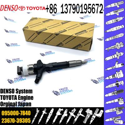 China Common Rail Diesel Fuel Injector 23670-39305 095000-7840 For TOY0TA 1KD-FTV Engine for sale