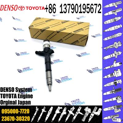 China Fuel Injector Common Rail Fuel Injector 23670-30320 2367030320 095000-7720 for sale