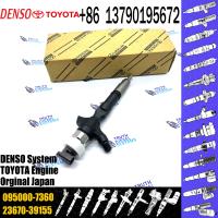 China Original Common Rail Fuel Injector 095000-6870 095000-7360 For TOYO-TA 1KD-FTV 236770-39155 for sale