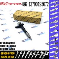 China Original Common Rail Fuel Injector 095000-6870 095000-7360 For TOYO-TA 1KD-FTV 236770-39155 for sale