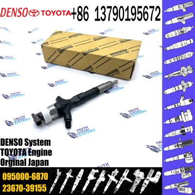 China Diesel Common Rail Injector Assembly 23670-39155 095000-6870 For TOY0TA 1KD-FTV Engine for sale