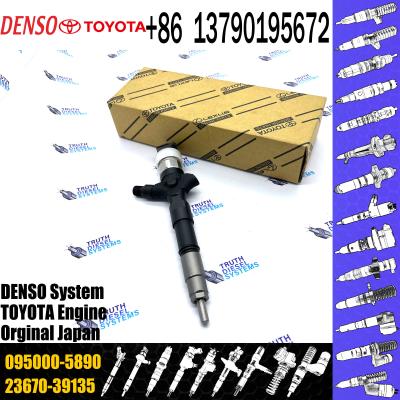 China 100%  Original 095000-5890, 095000-7730 Common Rail Injector For 23670-30080, 23670-39135 for sale