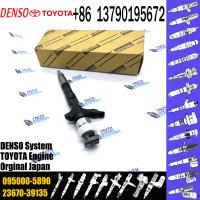 China 100%  Original 095000-5890, 095000-7730 Common Rail Injector For 23670-30080, 23670-39135 for sale
