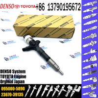 China 100%  Original 095000-5890, 095000-7730 Common Rail Injector For 23670-30080, 23670-39135 for sale