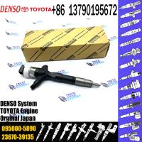 China 100%  Original 095000-5890, 095000-7730 Common Rail Injector For 23670-30080, 23670-39135 for sale
