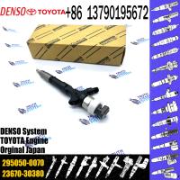 China Genuine Injector 2950500070 2367030380 For Common Rail 23670-30380 295050-0070 for sale