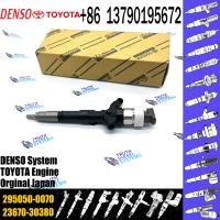 China Genuine Injector 2950500070 2367030380 For Common Rail 23670-30380 295050-0070 for sale
