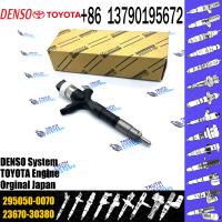 China Genuine Injector 2950500070 2367030380 For Common Rail 23670-30380 295050-0070 for sale