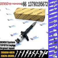China Genuine Injector 23670-30380 295050-0820 For Car Spare Parts 9709500-082 2950500820 2367030380 for sale