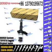 China Genuine Injector 23670-30380 295050-0820 For Car Spare Parts 9709500-082 2950500820 2367030380 for sale