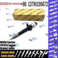 China Genuine Injector 23670-30380 295050-0820 For Car Spare Parts 9709500-082 2950500820 2367030380 for sale
