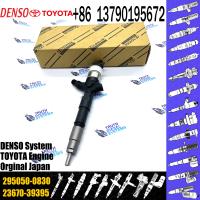 China Diesel Fuel Common Rail Injector 2367039395 2950500830 For TOYOTA Engine 23670-39395 295050-0830 for sale