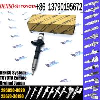 China Diesel Fuel Common Rail Injector 295050-0020 For Toyota 1KD 2KD 23670-30190 23670-0020 for sale