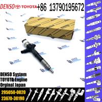 China Diesel Fuel Common Rail Injector 295050-0020 For Toyota 1KD 2KD 23670-30190 23670-0020 for sale