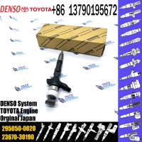 China Diesel Fuel Common Rail Injector 295050-0020 For Toyota 1KD 2KD 23670-30190 23670-0020 for sale