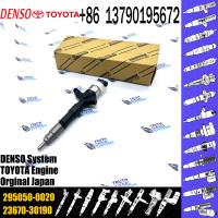 China Diesel Fuel Common Rail Injector 295050-0020 For Toyota 1KD 2KD 23670-30190 23670-0020 for sale