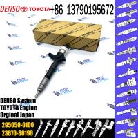 China Fuel Injector 23670-39196 295050-0100 23670-30190 For Toyota Hilux Hiace 1KD-FTV 3.0L for sale